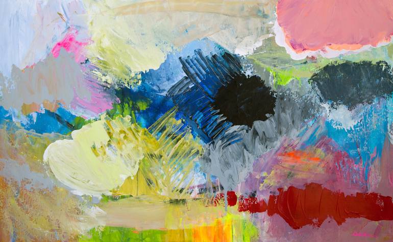 New Kicks 5 Painting by Mary Robertson | Saatchi Art