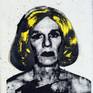 Andy Warhol - Blonde Painting by James Brian Begert | Saatchi Art