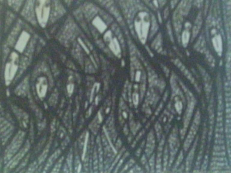 a true raver Drawing by michael fitzgerald | Saatchi Art