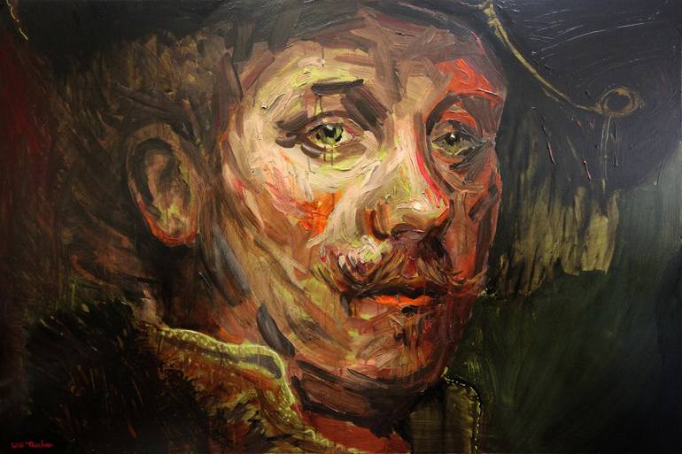 After Rembrandt Painting by Will Teather | Saatchi Art