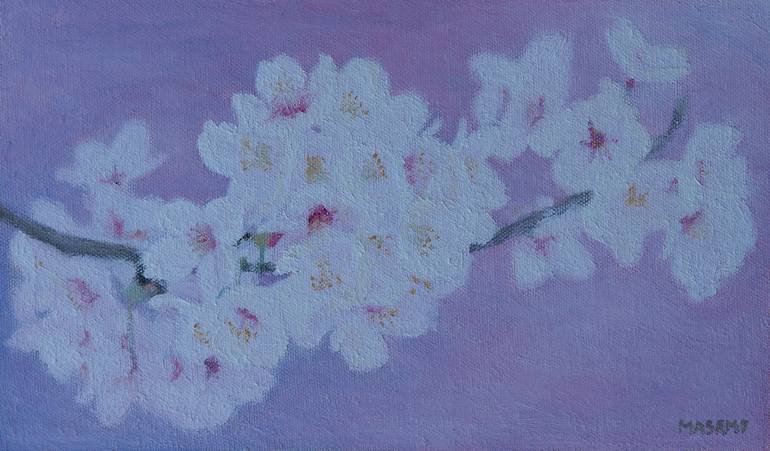 Cherry Blossom Painting by Masami Iida | Saatchi Art