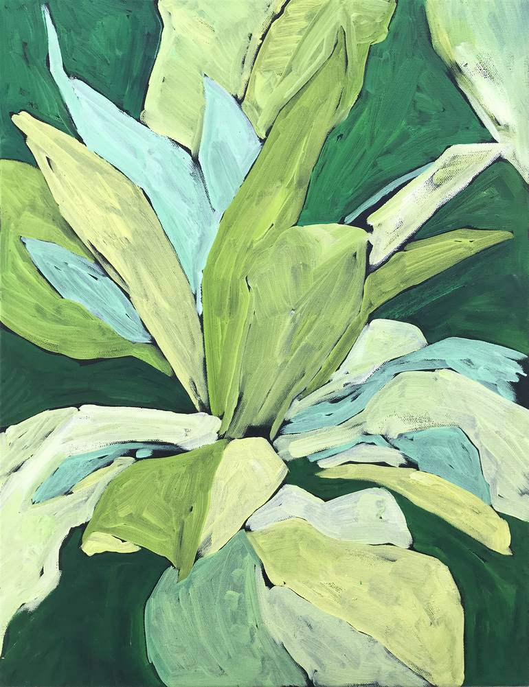 Like a Fist II Painting by Abi Box | Saatchi Art
