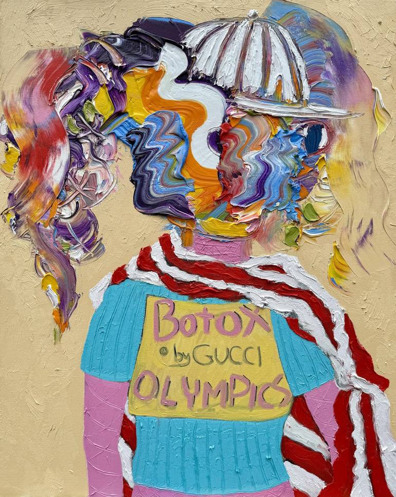 Olympian Painting by Jon Parlangeli | Saatchi Art