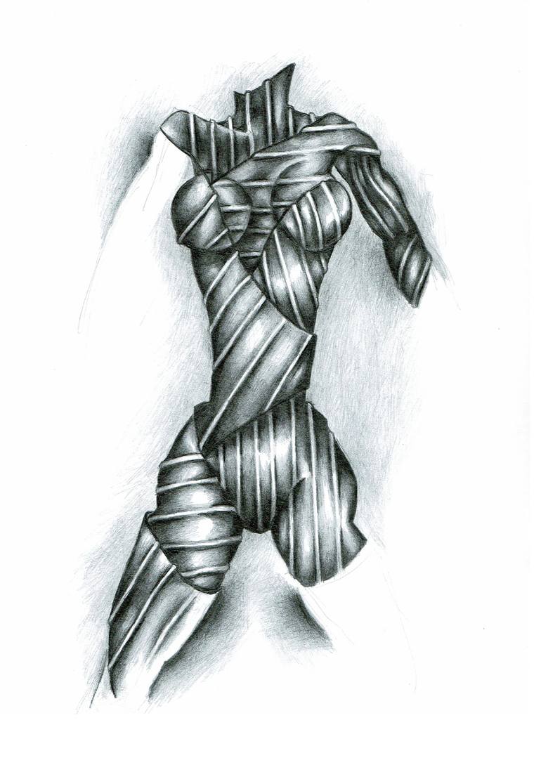 RUBBER Drawing by Gavin North | Saatchi Art