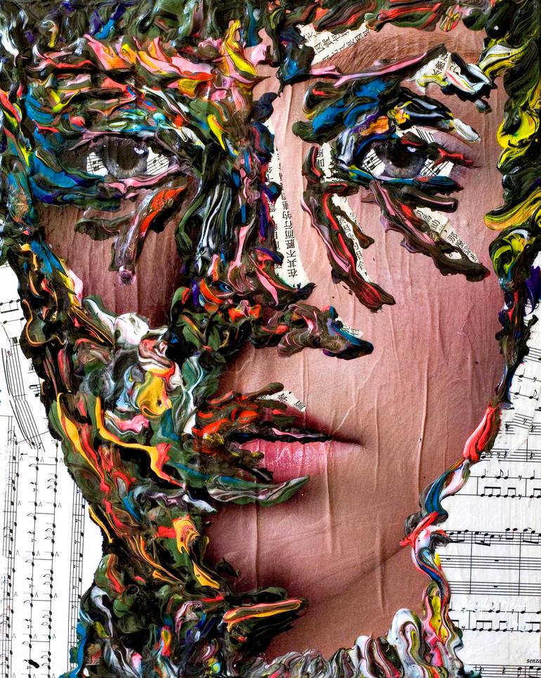 Collage: Courage Collage by Winston Torr | Saatchi Art