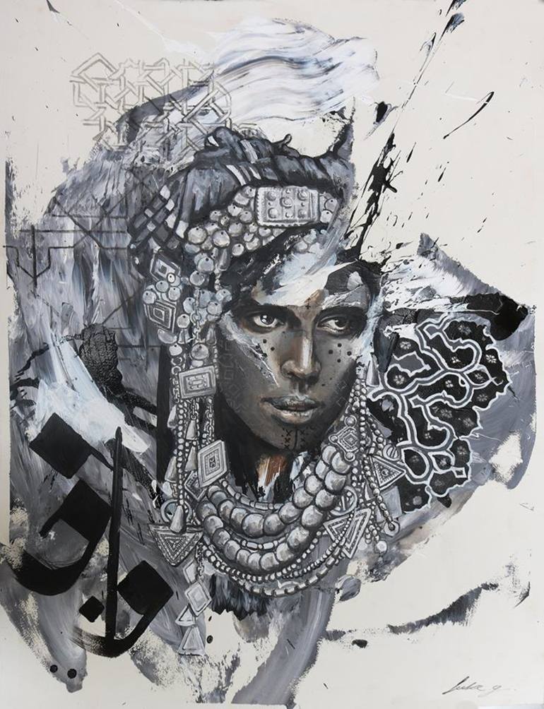 BEDOUIN Painting by Luke Gray | Saatchi Art