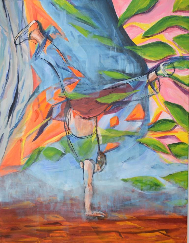 Up and away Painting by Ruth Lingelbach | Saatchi Art