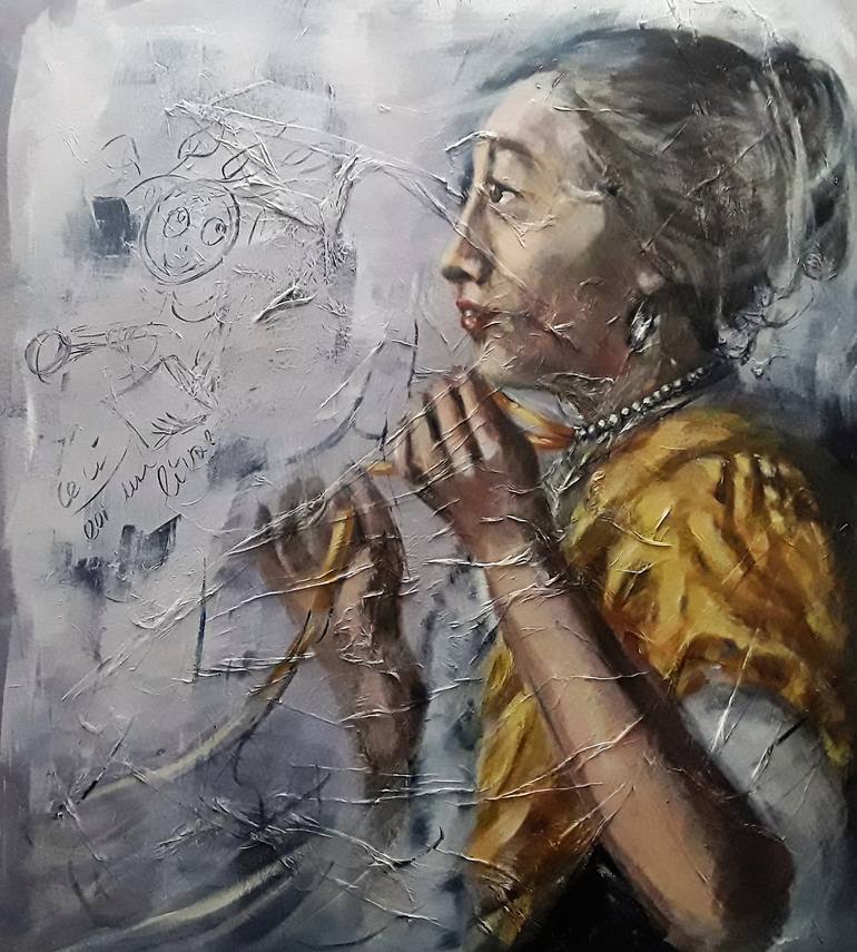 Intuition Painting by Ruth Lingelbach | Saatchi Art