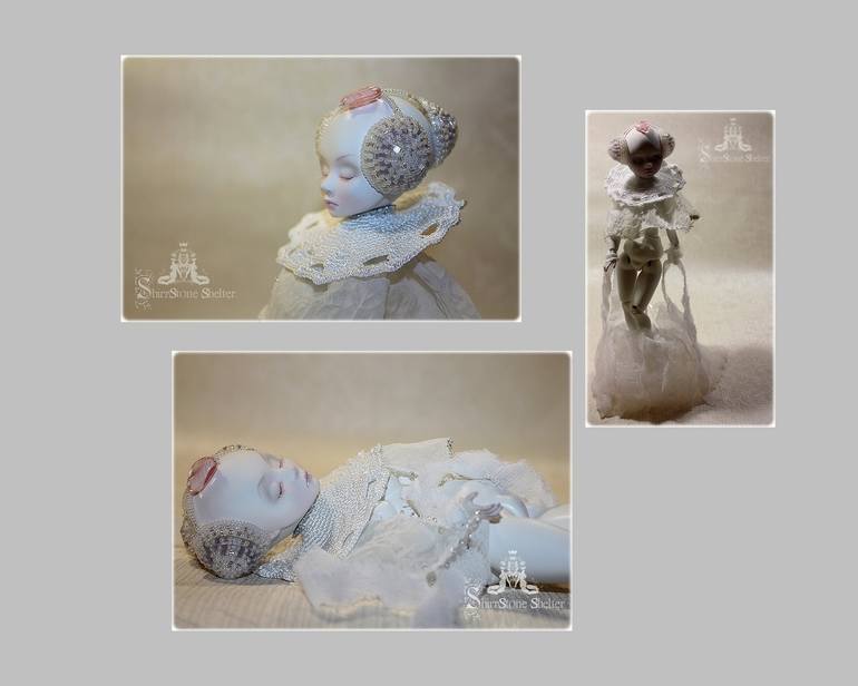 White DOMINA NIVES Sculpture by ShirrStone Shelter | Saatchi Art