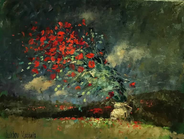 Gust of Wind Painting by Aurum Art Gallery | Saatchi Art