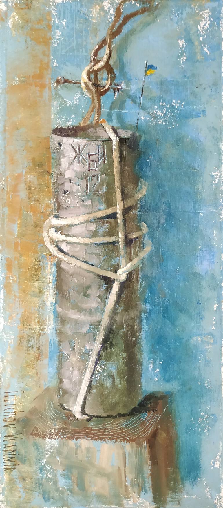 National Idea Painting by Aurum Art Gallery | Saatchi Art
