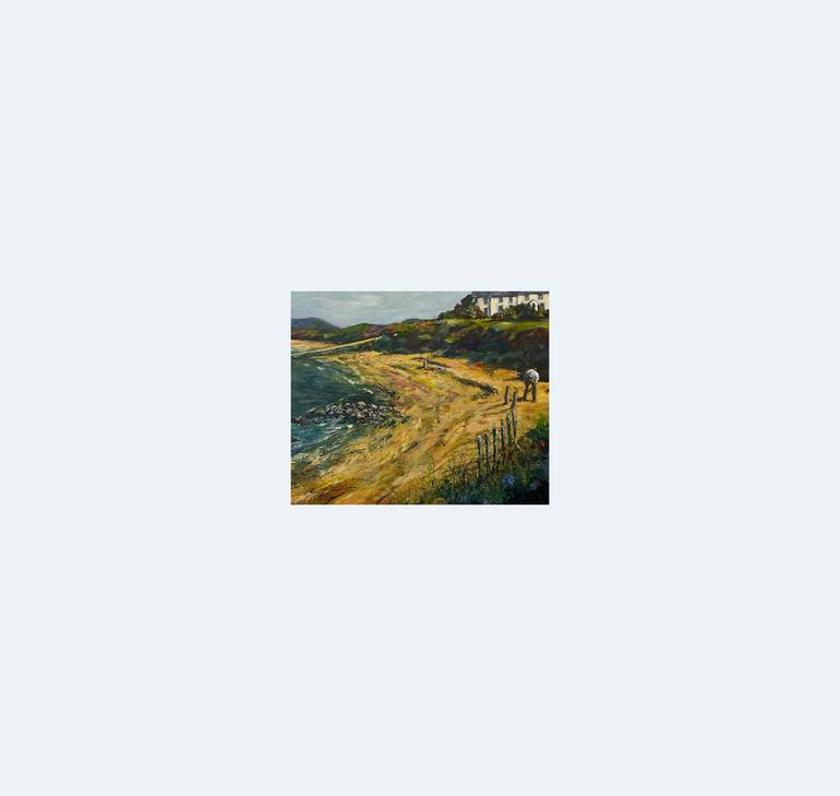 Artists cottages, Bryher Isles of Scilly. Painting by Pat Knight ...