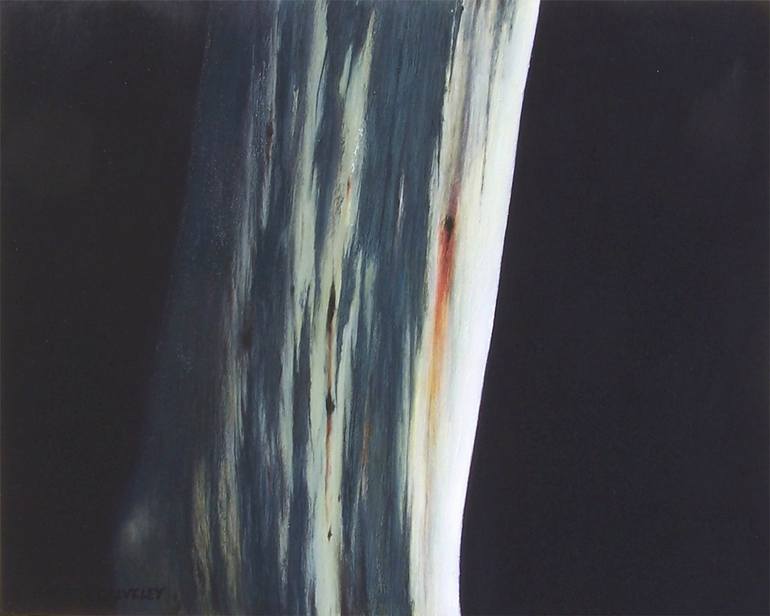 Full Moon Painting by Grange Calveley | Saatchi Art