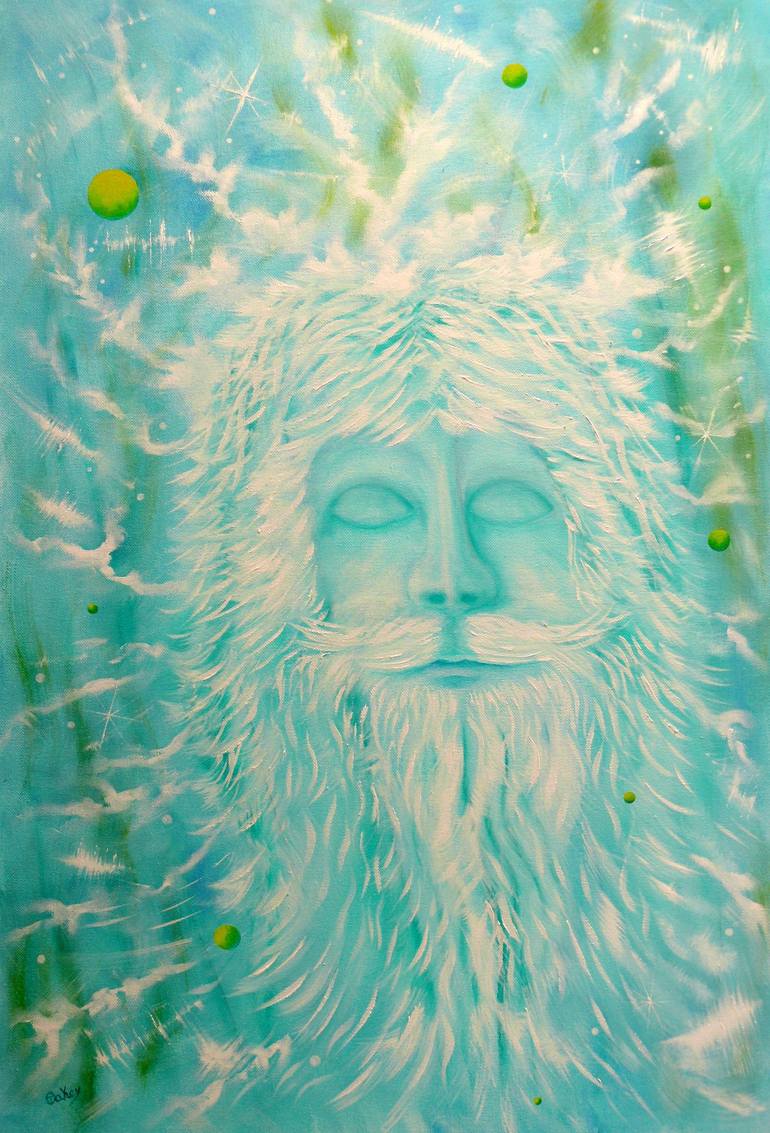 Metaphysical self-portrait Painting by Tony Oakey | Saatchi Art