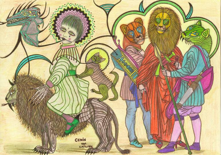 The Multi-Resistants Drawing by Cenin von Catlien | Saatchi Art