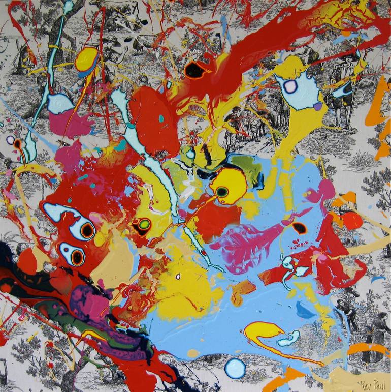 Fibrous 1 Painting by Ray Paul | Saatchi Art