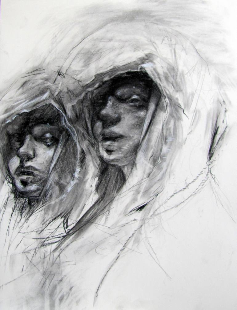 Dust and Shadow Drawing by Andrew D Stark | Saatchi Art