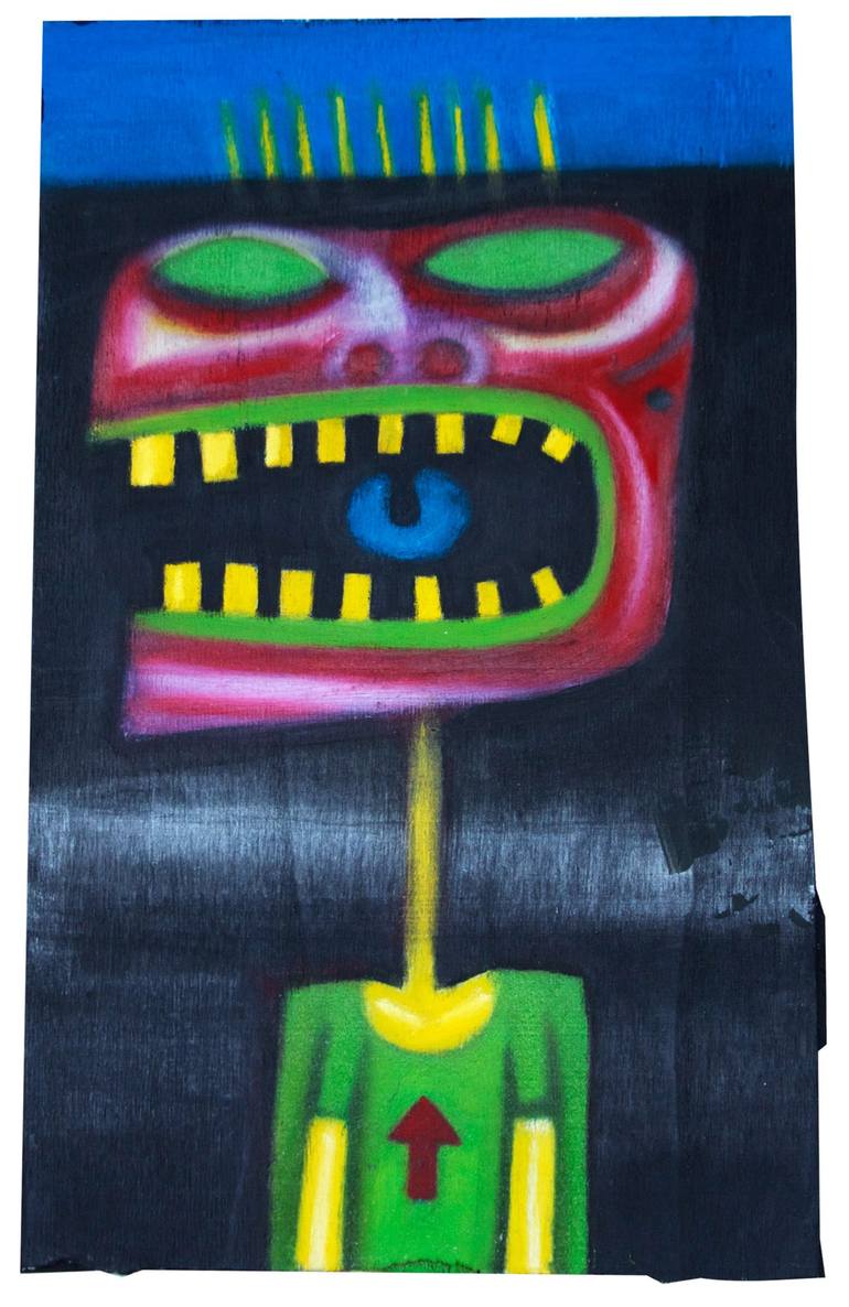 L'urlo muto Painting by NoMaker Inc | Saatchi Art