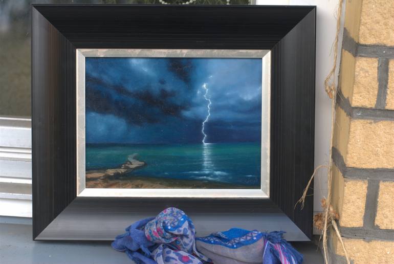 Storm Painting by Daria Solar | Saatchi Art