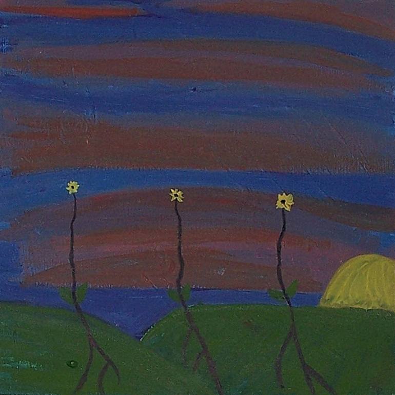FLOWERS Painting by Naomi Wheeler | Saatchi Art