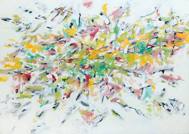 NY Summer Painting by Marius Hoffmann | Saatchi Art