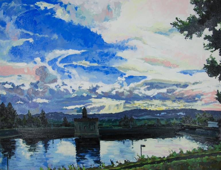 Lind Painting by Joseph Spangler | Saatchi Art