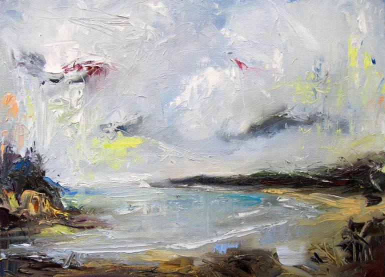 Okinawa 1 Painting by Gary Bayliss | Saatchi Art