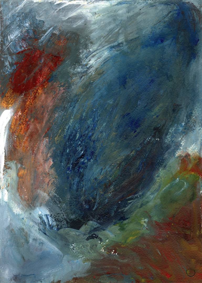 The Depths of Being Painting by Rima Muna | Saatchi Art