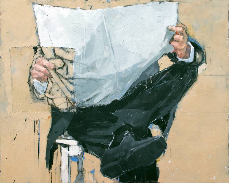 Generique (sold) Painting by Jim Bourke | Saatchi Art