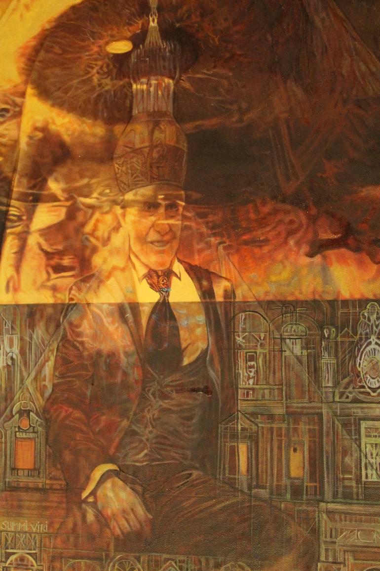 MAN SUPREMACY Painting by SAFIR RIFAS | Saatchi Art