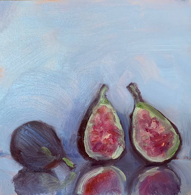 Figs Painting by M Susan Broussard | Saatchi Art