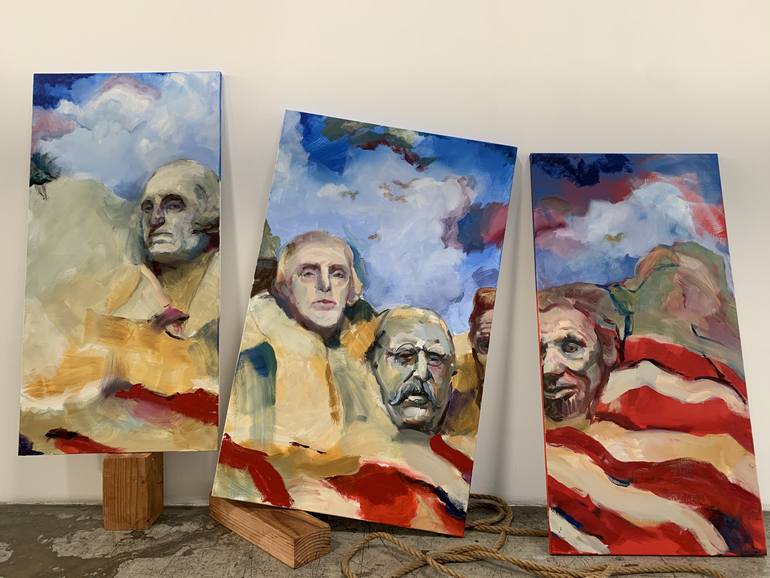 Stars and Stripes Painting by M Susan Broussard | Saatchi Art