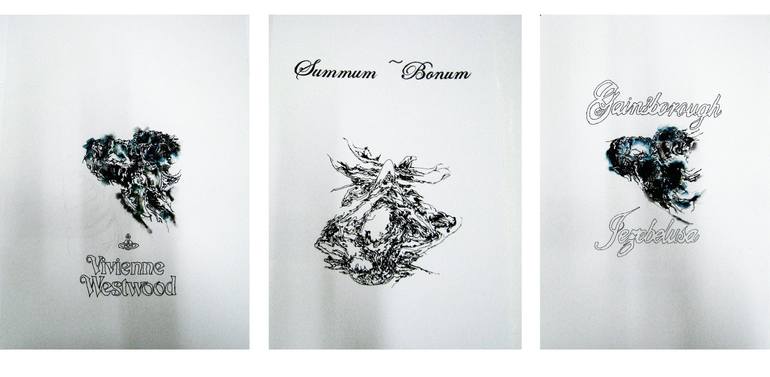 Summum Bonum - Vivienne Westwood Drawing by irene hanenbergh | Saatchi Art