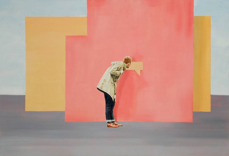 between (sold) Painting by Song Lee | Saatchi Art