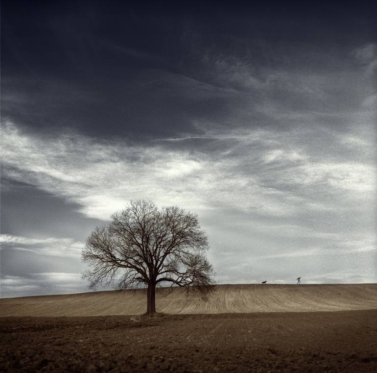 Man Hounded by Dog ,Limited edition 1/30 Photography by David Heger ...