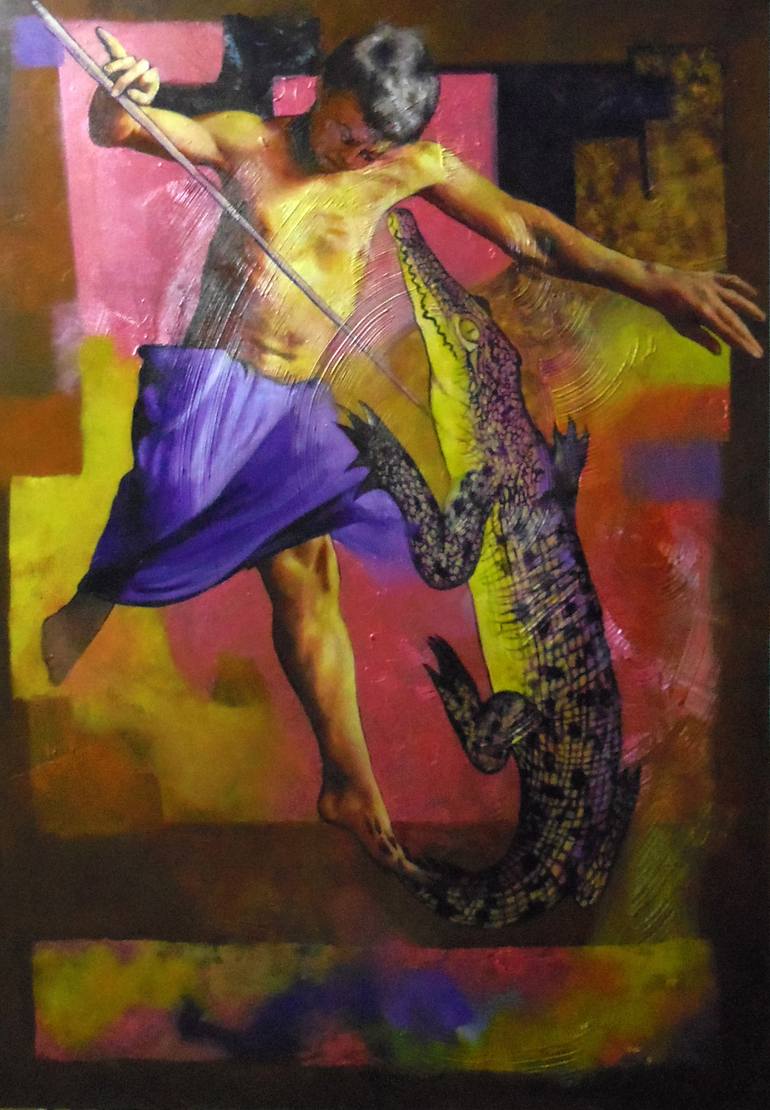 The Murder of Evil Painting by Mark Schembri | Saatchi Art