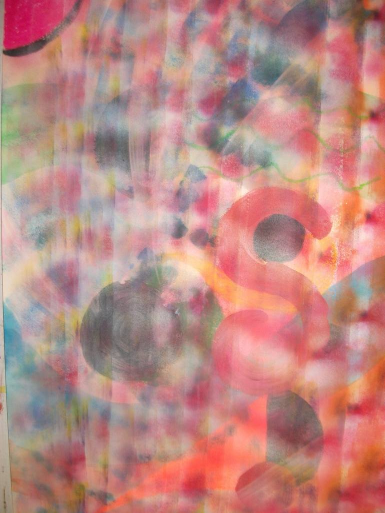 the curtain of venus Painting by Esther van Dam | Saatchi Art