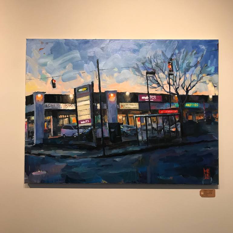 Fayette and Highland Painting by Beth-Ann Wilson | Saatchi Art