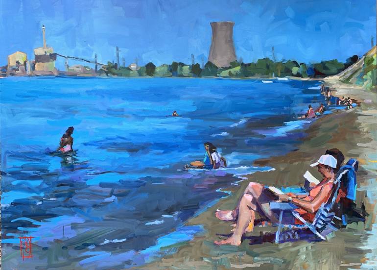Don't Drink the Water Painting by Beth-Ann Wilson | Saatchi Art