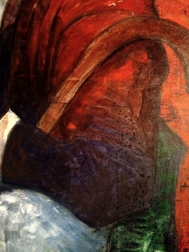 Untold story Painting by cosmin tudor sirbulescu | Saatchi Art