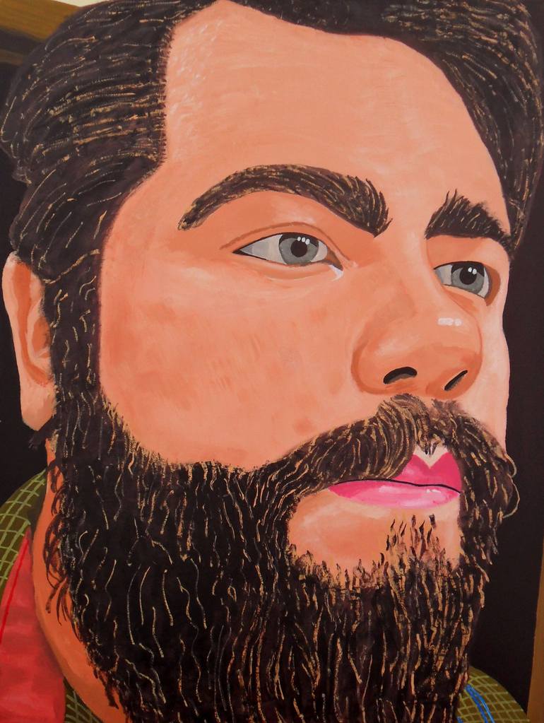 Billy Painting by Shawn Hoffman | Saatchi Art