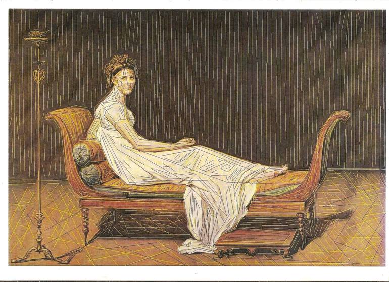 modern madame Drawing by Fernando Barata | Saatchi Art