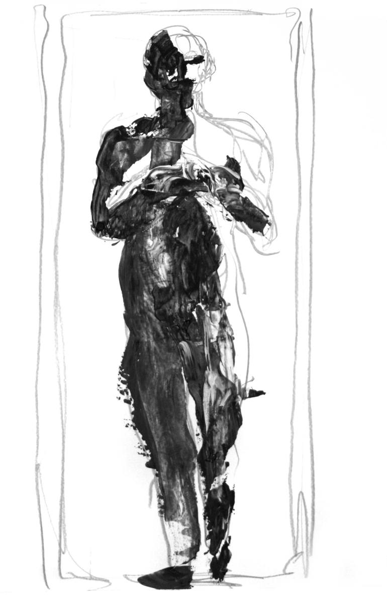 It's your choice Drawing by Apolonio Laura | Saatchi Art