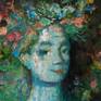 Goddess Flora Painting by Ilir Pojani | Saatchi Art