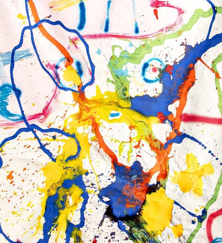 The Bright Creature Opens the Gate Painting by Serhio Lichi | Saatchi Art