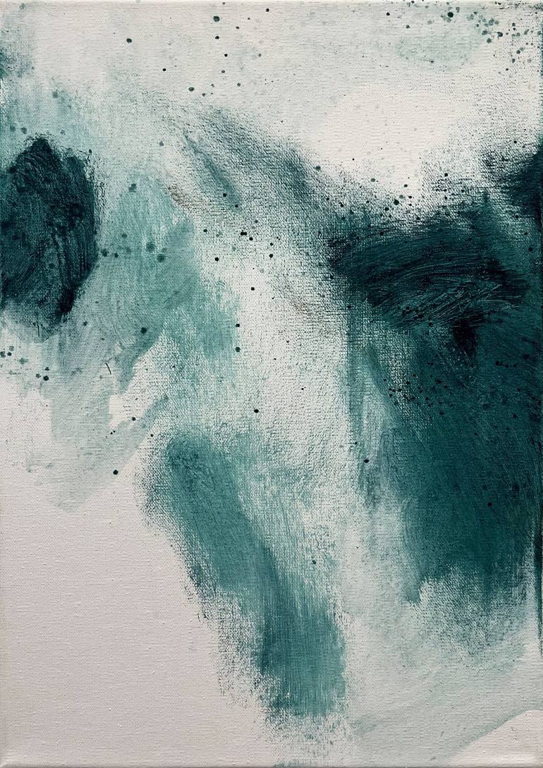Green W1 Painting by Ting-An Lin | Saatchi Art