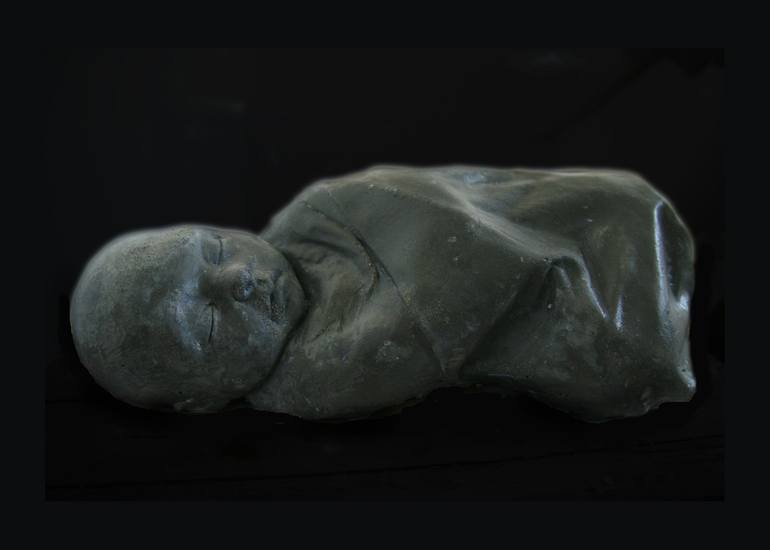 Sleeping child Sculpture by Astri Tonoian | Saatchi Art