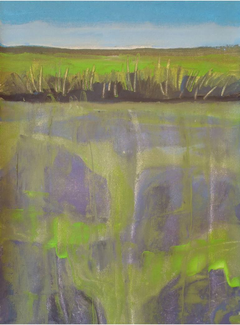 The wind died down. Painting by Paulus Hoffman | Saatchi Art