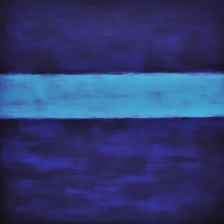 Violet Breeze a Rothko Inspired Dark Purple Masterpiece Painting by ...