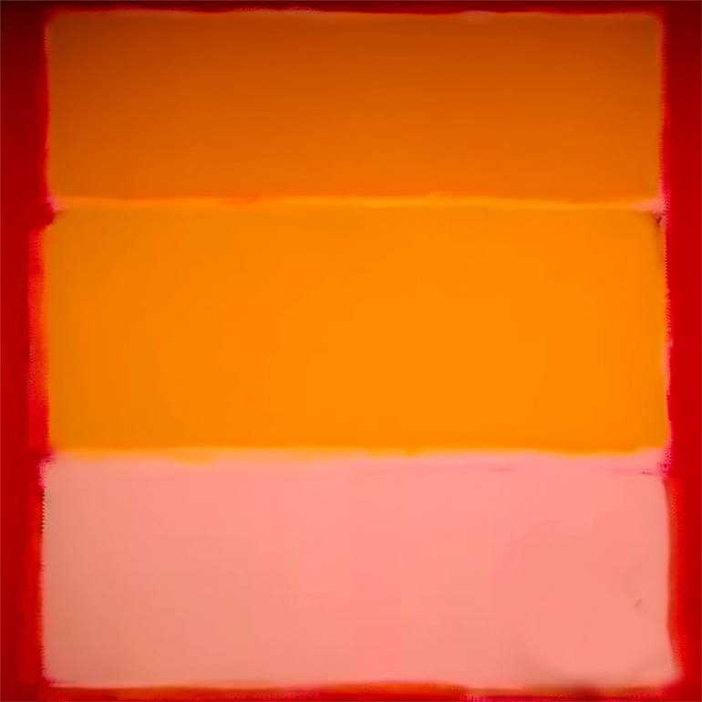 . NYC .New York Thoughts a Rothko GIANT 2025 Painting by Robert Erod ...